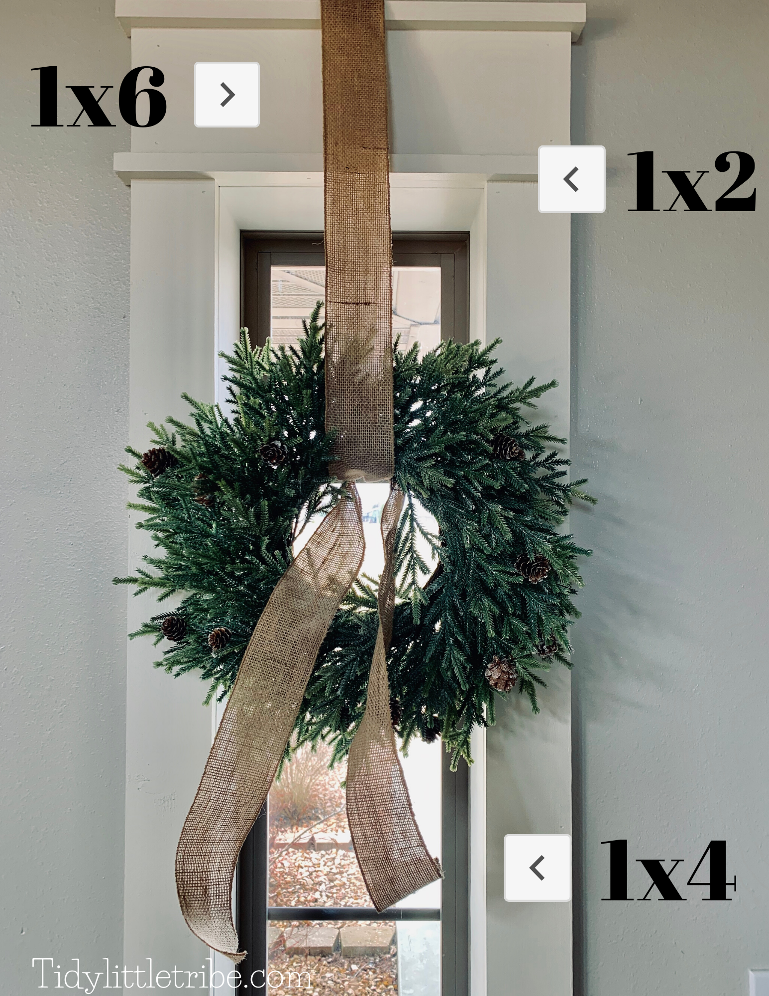 DIY Easy Farmhouse Trim - Tidy Little Tribe