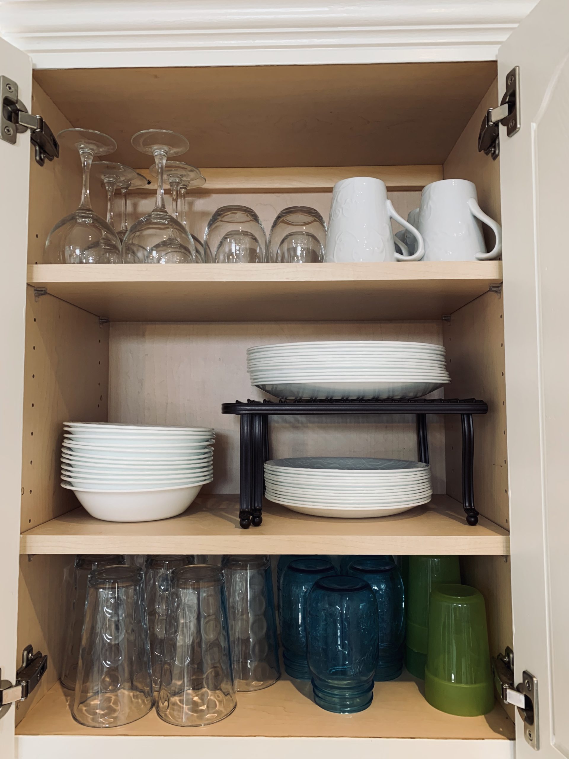 How I Organize Every Cabinet In My Kitchen - Tidy Little Tribe